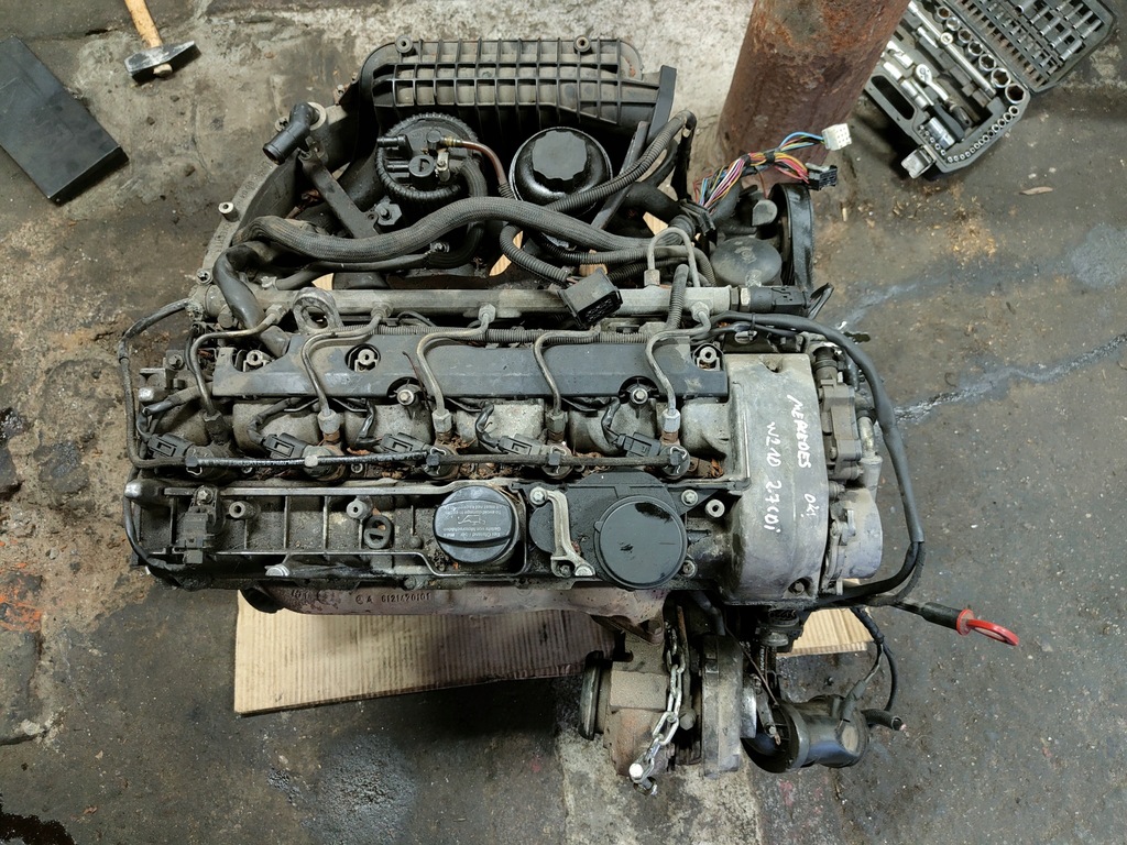 SILNIK Mercedes Sprinter 316 W210 2.7 CDI WTRYSKI - 11879978419 ...