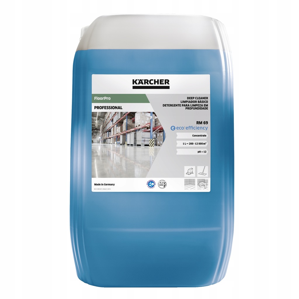 RM 69 ASF ECO!EFFICIENCY - ALKALICZNY ŚRODEK DO POSADZEK 20L KARCHER ...