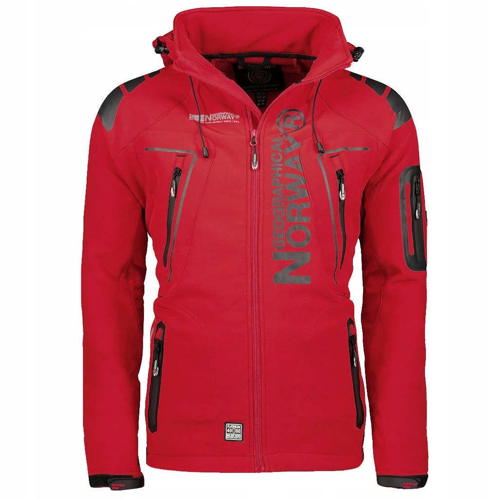 Kurtka Softshell Geographical Norway SQ183H-GN-RED - 12627243219 ...