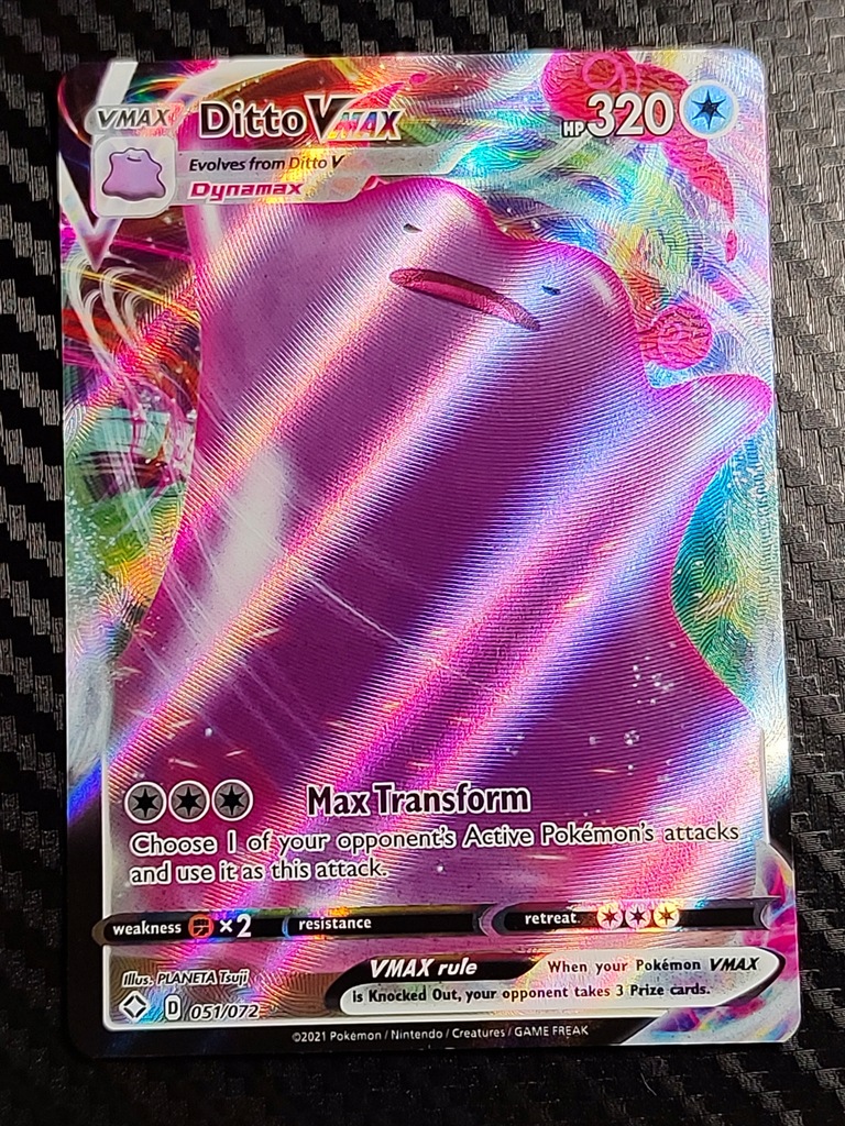 (SHF 51) Ditto VMAX Karta Pokemon TCG - 12789983827 - oficjalne ...