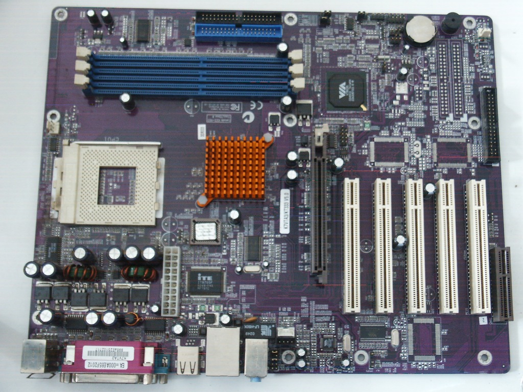 Płyta Główna ECS K7VTA3/KT333 socket A/462 DDR GW. - 7478335520 ...