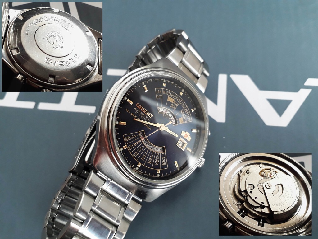 ORIENT CESARSKI automatic 46943 -- oryginał JAPAN - 11950032298 ...