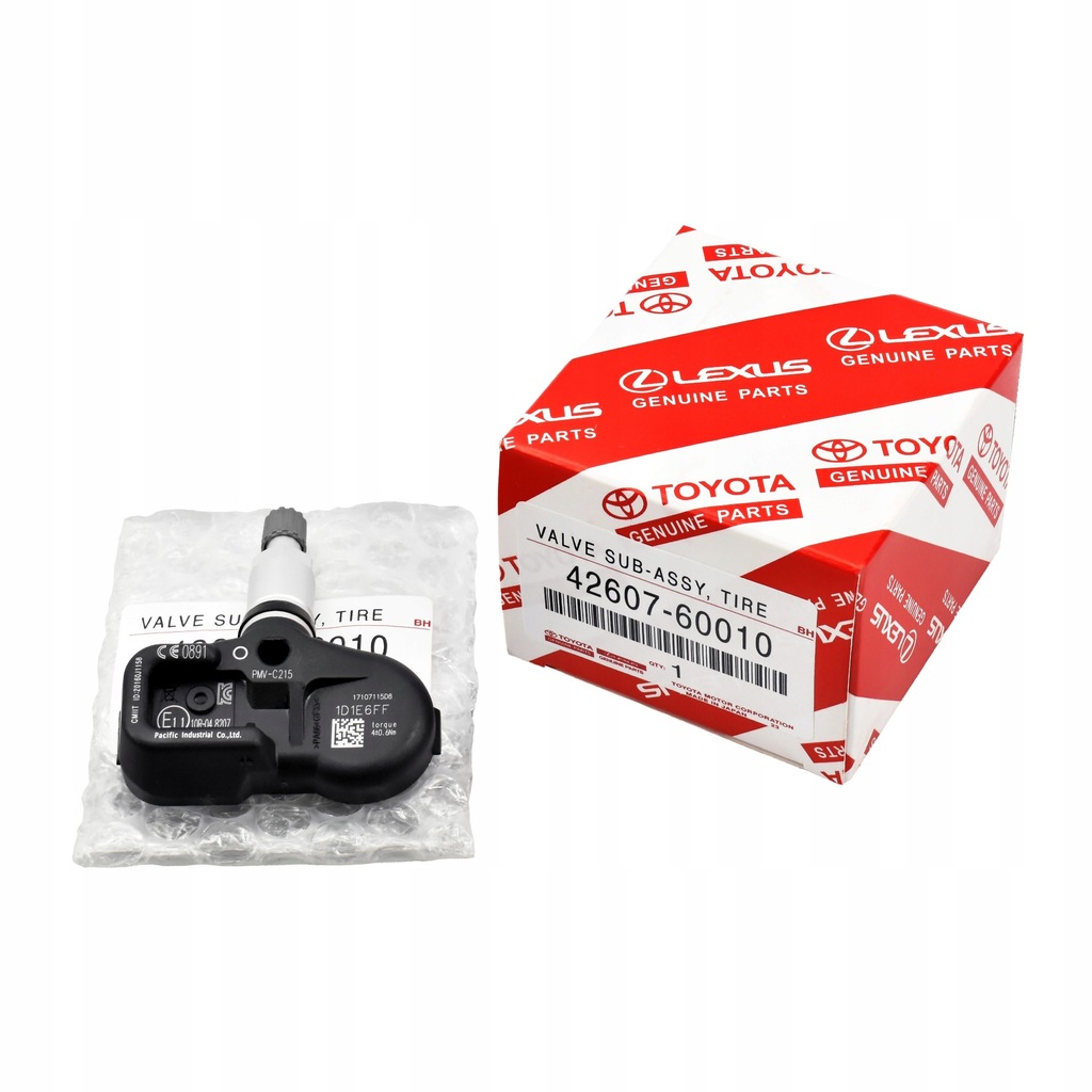 CZUJNIK CIŚNIENIA OPON TPMS 42607-60010 TOYOTA RAV4 IV GR SUPRA MK5 ...