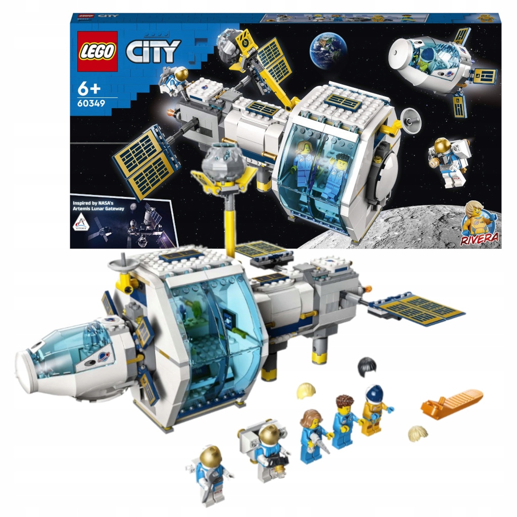 Lego City Space Stacja kosmiczna na Księżycu 60349 - 12670898075 ...