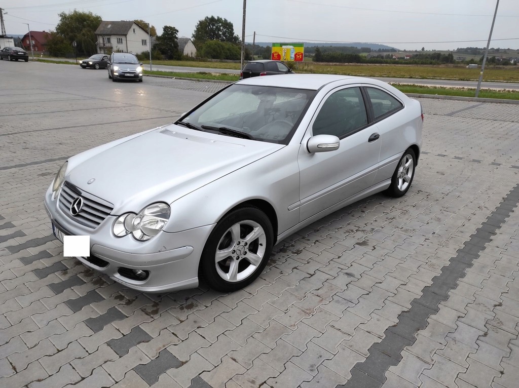 mercedes w203 c200 sport coupe, full wyp., 163KM - 12683624966 ...