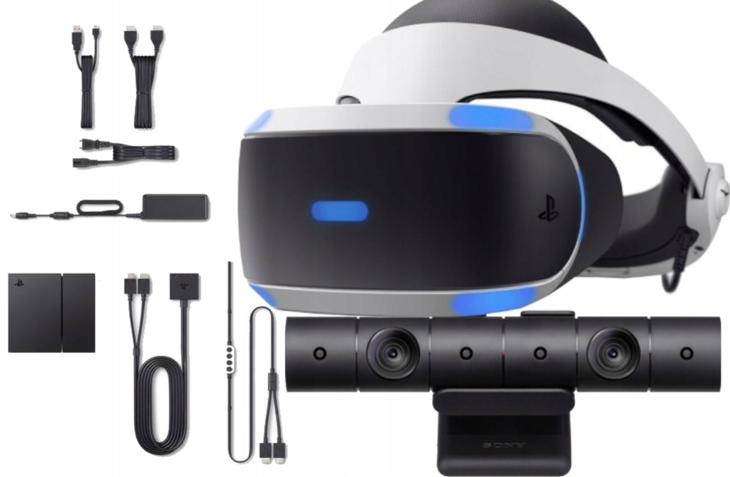 OKULARY VR V2 CUH-ZVR2+KAMERA V2 GOOGLE PS4 - 13498687539 - oficjalne archiwum Allegro