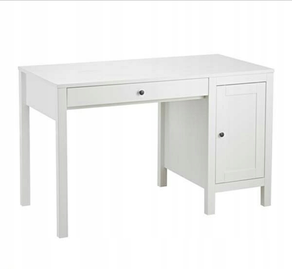 Biurko Hemnes Ikea NOWE białe drewno - 8966594202 - oficjalne archiwum ...