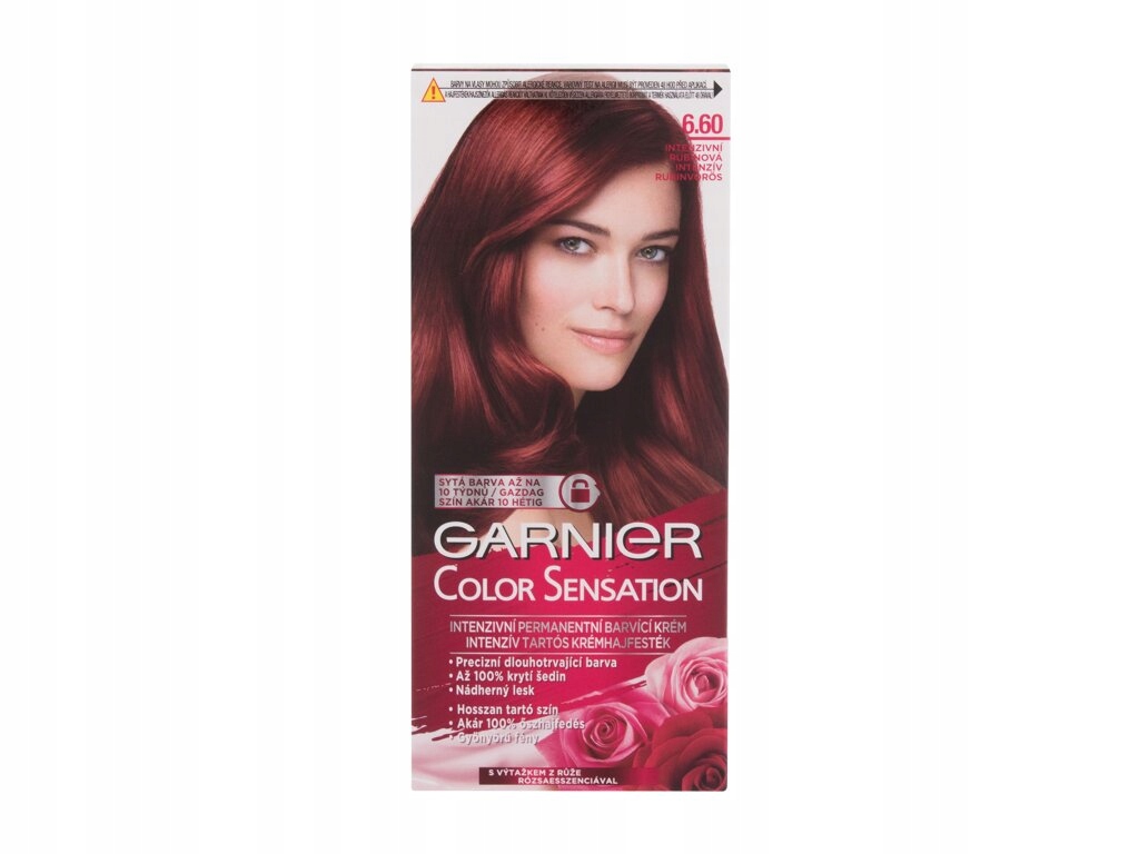 Garnier Color Sensation farba do wosw 6,60 Intense Ruby 40ml (W) P2 ...