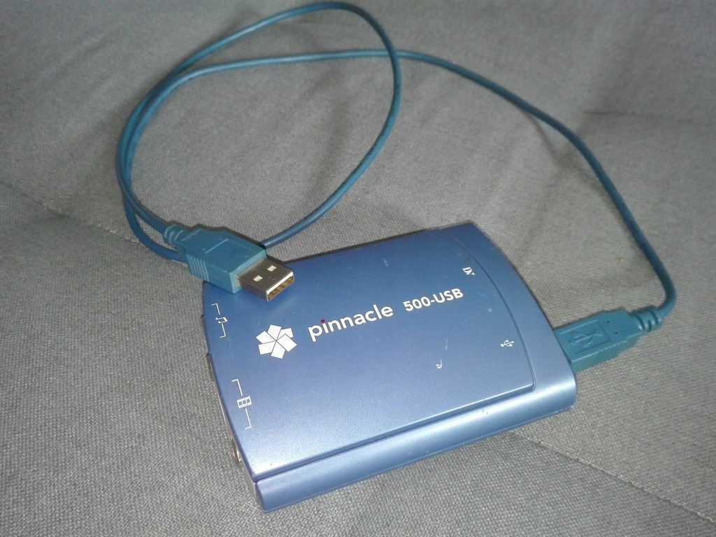 Konwerter wideo Pinnacle USB 500 AV DV rejestrator - 8329238658 ...