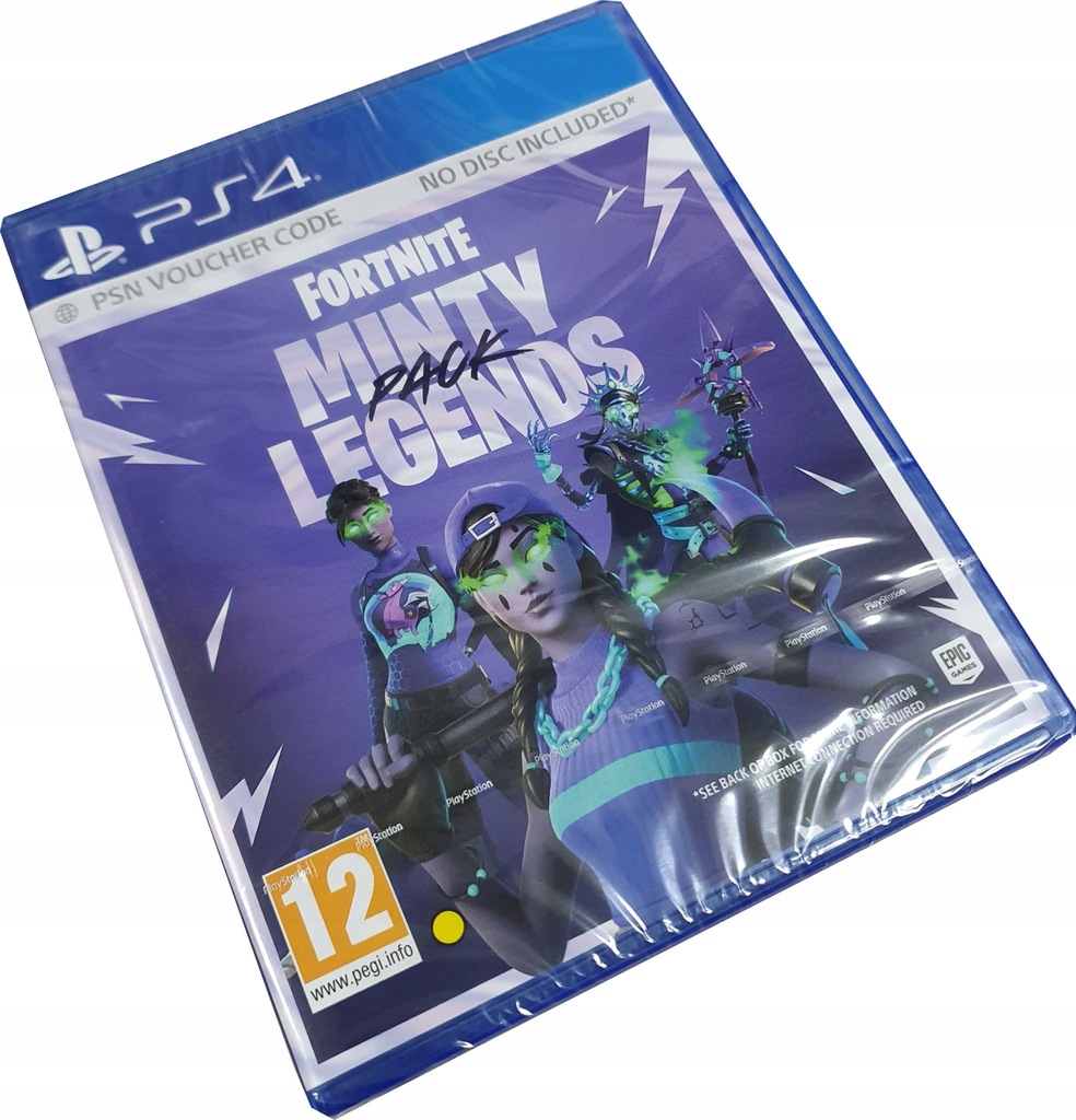 FORTNITE: MINTY LEGENDS PACK / PS4 / NOWA - 12919851785 - oficjalne ...