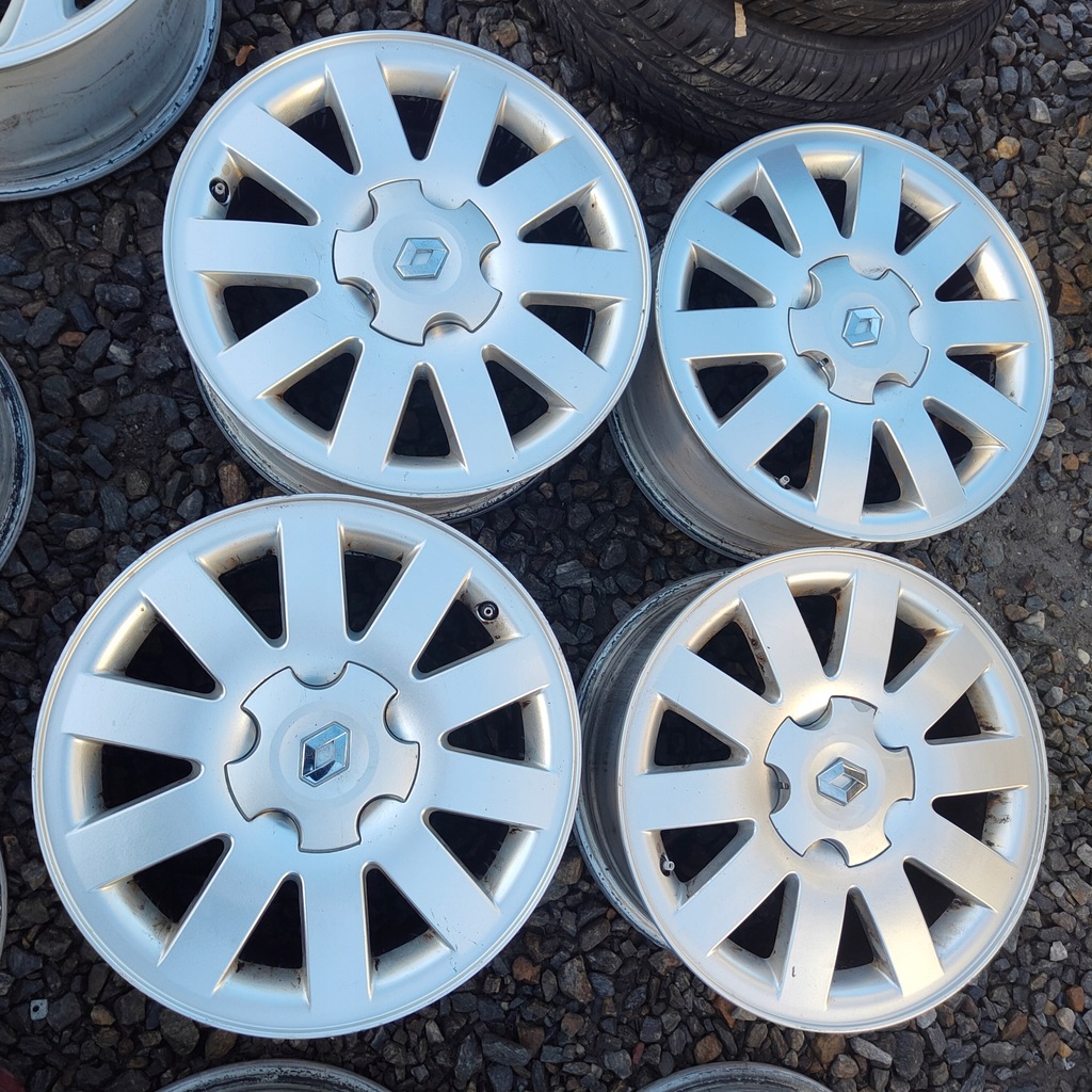 ORYGINALNE ALUSY RENAULT 16' 5x108 KOMPLET - 12792499168 - oficjalne ...