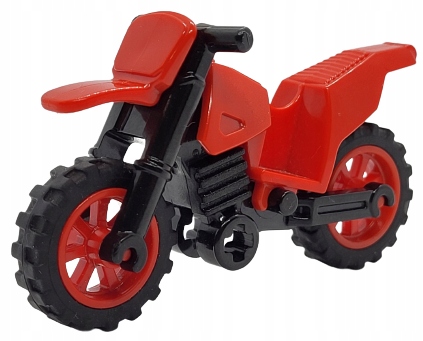 LEGO Motor / Motocykl / Bike / Kros 50860 Czerwony - 12091610059 ...