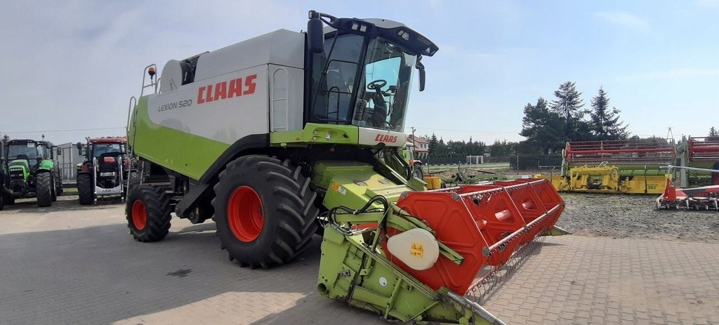 Claas Lexion 520 naped 4x4, heder C450 lub C54... - 12615874086 ...