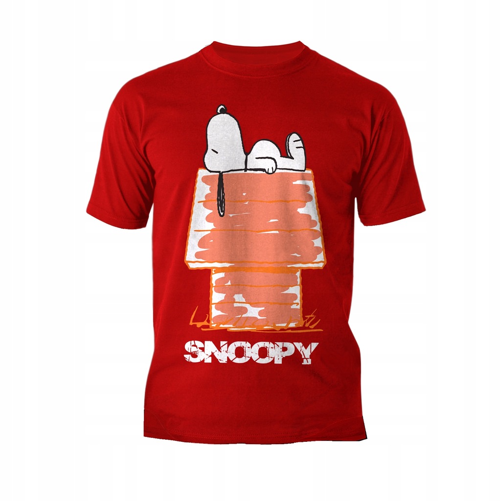 Peanuts Snoopy +Logo House 02 Oficjalna Koszulka - 14151138911 ...