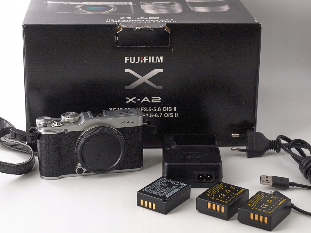 Aparat fotograficzny Fujifilm X-A2 korpus - 14715605548 - oficjalne archiwum Allegro