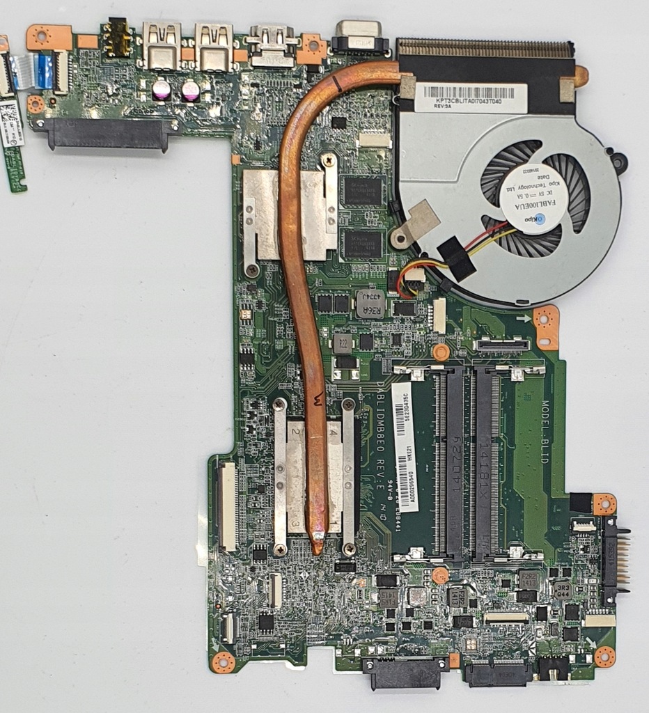 Płyta główna Toshiba L50- B DABLIDMB8E0 Rev:E - 12699337790 - oficjalne archiwum Allegro