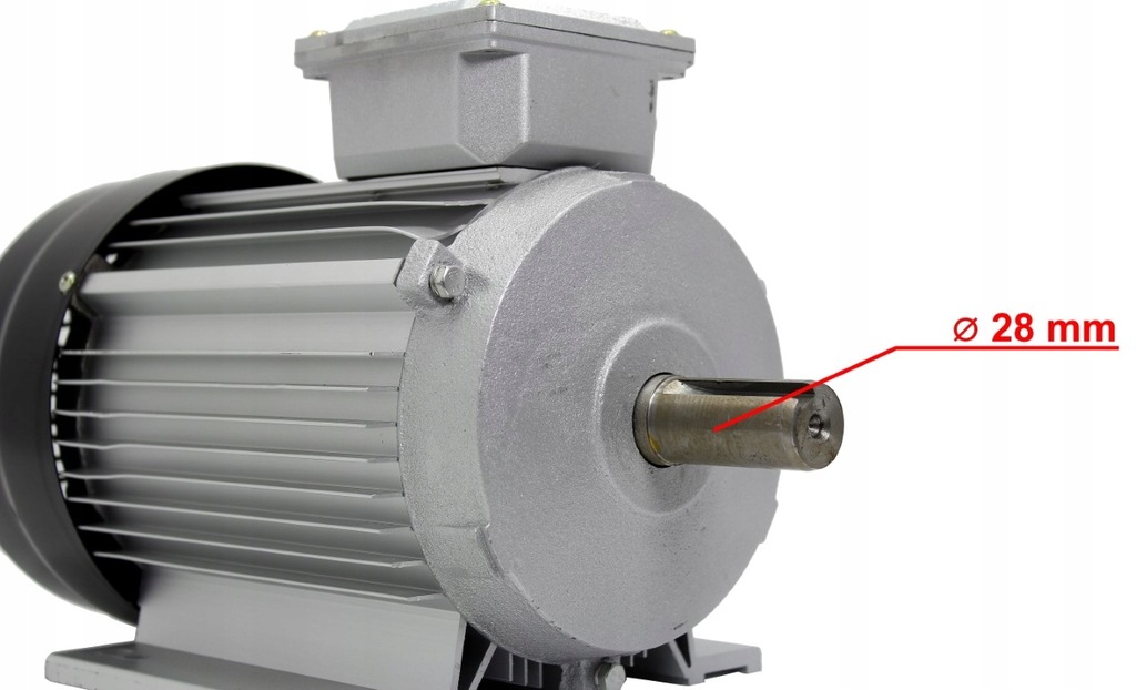 Silnik elektryczny 2,2kW (3KM) 1400 rpm 400V 3F - 8516167872 - oficjalne archiwum Allegro