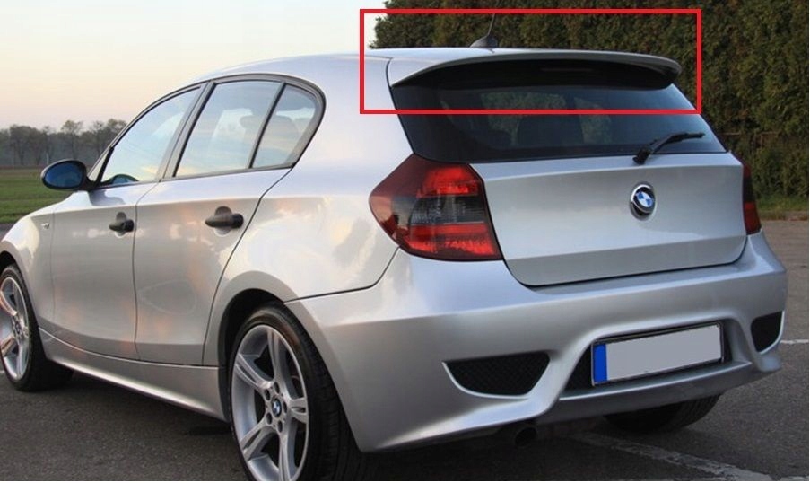 BMW 1 E81 E87 AERO SPOILER DASZEK LOTKA NOWOŚĆ - 12620536454 - oficjalne archiwum Allegro