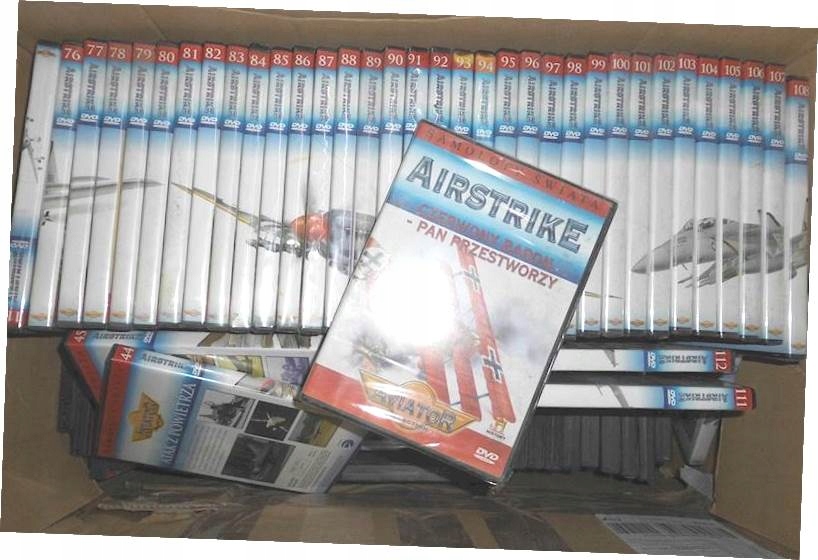 kolekcja airstrike samoloty świata 114 dvd - 12653119199 - oficjalne ...