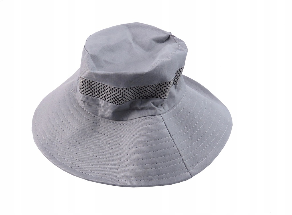 KAPELUSZ TURYSTYCZNY MATERIAŁOWY Z SIATKĄ - 13580971380 - oficjalne archiwum Allegro