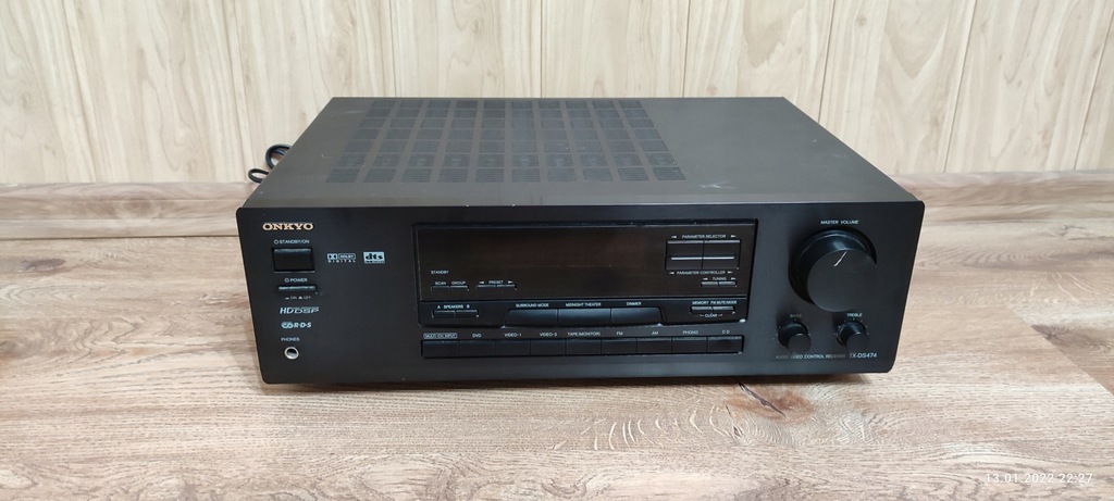 Amplituner Onkyo TX-DS474 5.1 czarny - 11738062042 - oficjalne archiwum Allegro