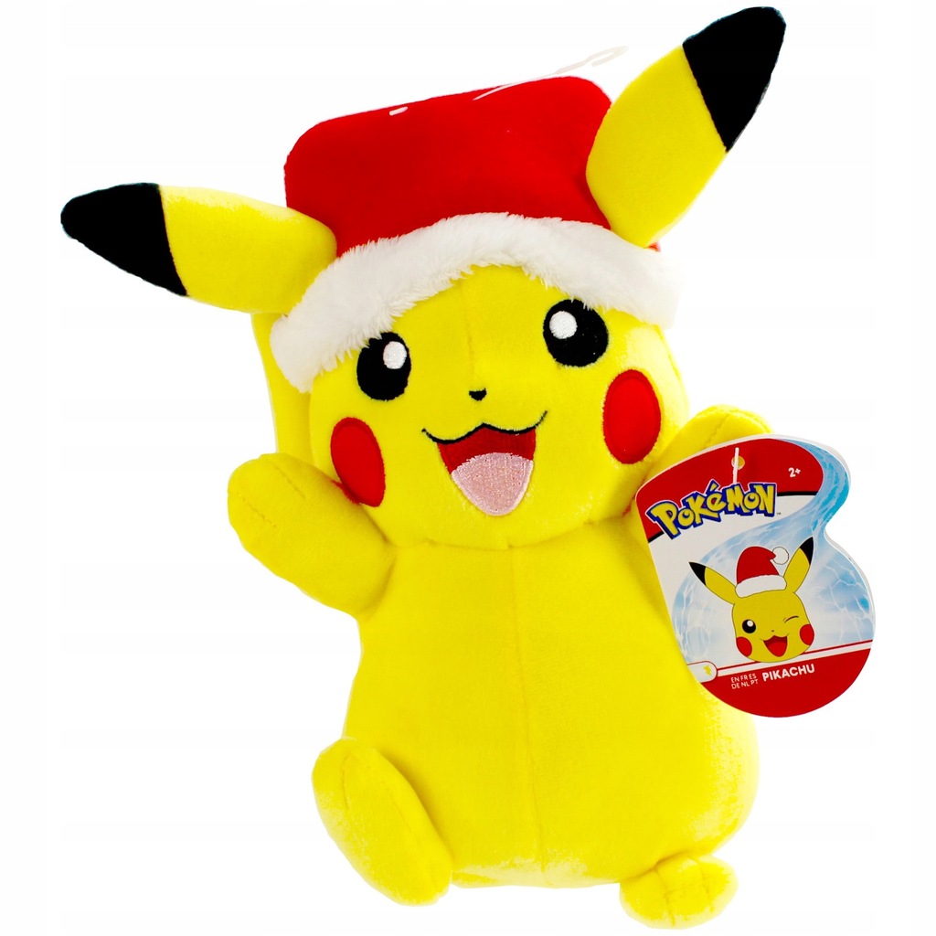 POKEMON PIKACHU MASKOTKA PLUSZAK 23CM ORYGINALNY - 12444672931 ...