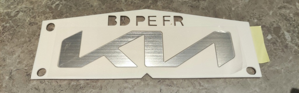 KIA STINGER NOWE LOGO EMBLEMAT NAPIS ORYGINAŁ - 12064713037 - oficjalne ...