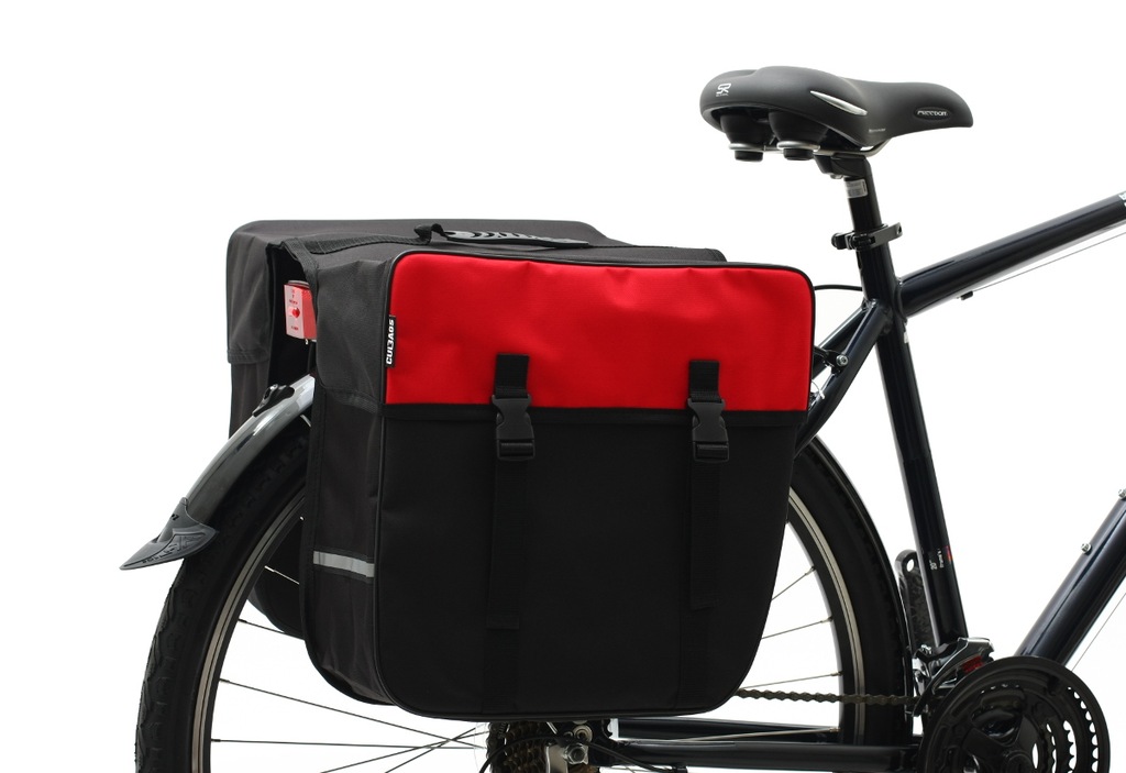 Sakwa rowerowa RIDER DOUBLE CZERWONA męska - 7149227925 - oficjalne ...