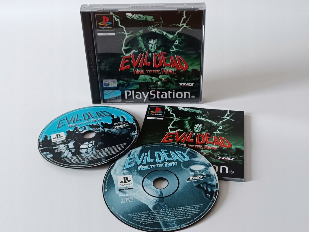 EVIL DEAD: HAIL TO THE KING psx ps1 bcm od 1zł - 13390938724 ...