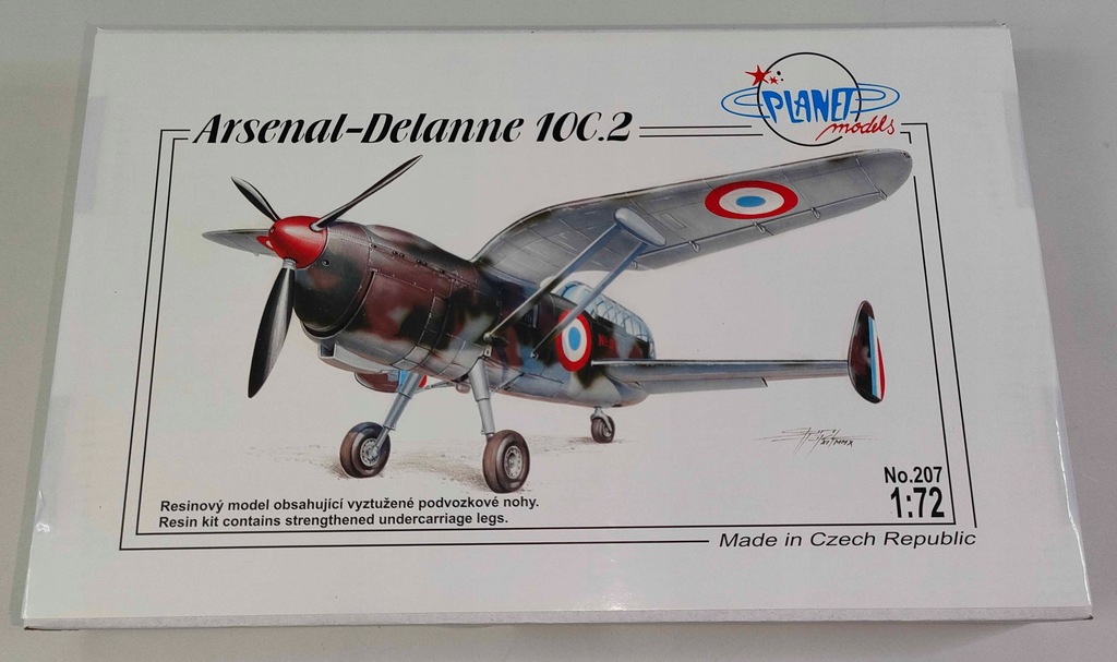 Arsenal Delanne 10C.2 Planet 207 1/72 żywiczny - 12883718482 ...
