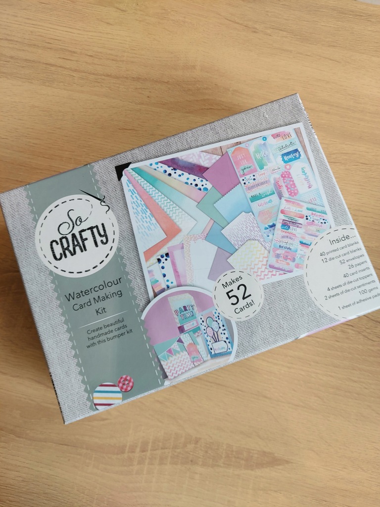 DUŻY Zestaw do robienia kartek okolicznościowych - 13632874286 ...