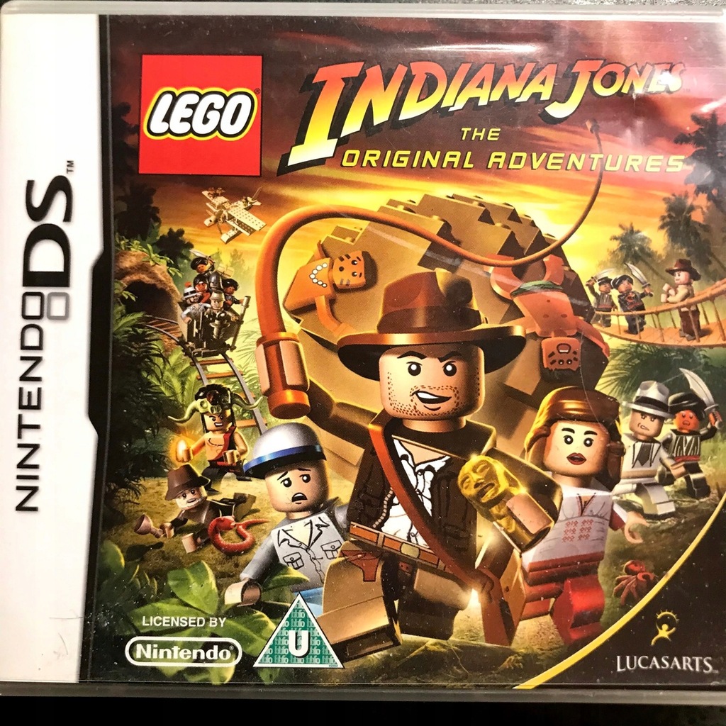 LEGO INDIANA JONES GRA NINTENDO DS WYSYŁA 24H - 12406727813 - oficjalne ...