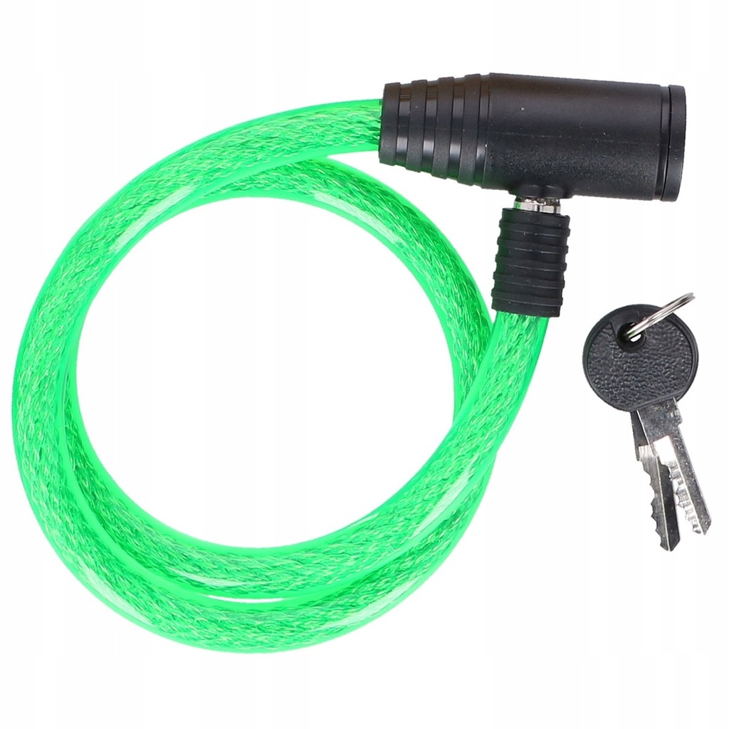 Zapięcie Rowerowe spiralne DUNLOP Blokada na klucz - 12789764566 - oficjalne archiwum Allegro