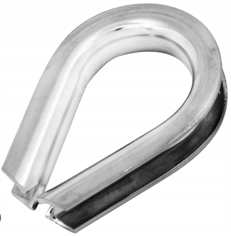 KAUSZA wg DIN 6899B nierdz. AISI 316 r.6mm 10szt - 13279859640 - oficjalne archiwum Allegro