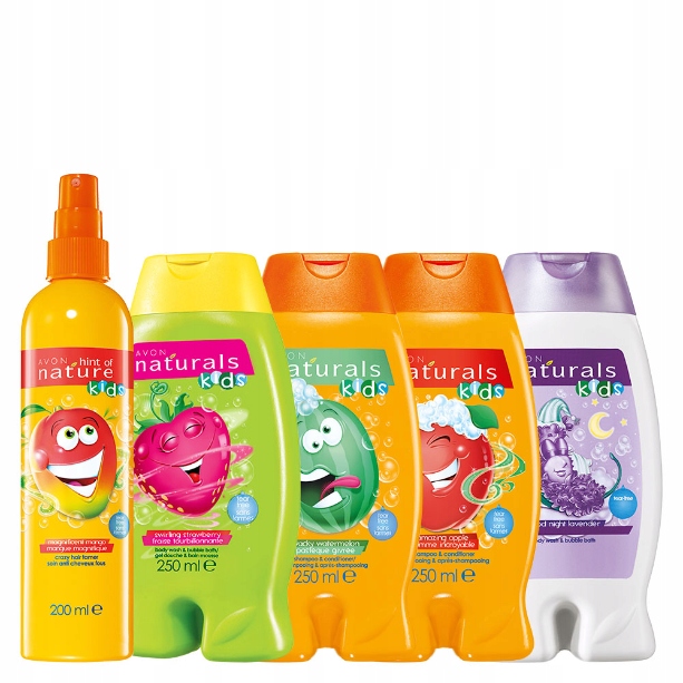 AVON SENSES ZESTAW 5 PRODUKTÓW KIDS DLA DZIECI - 13245979306 ...