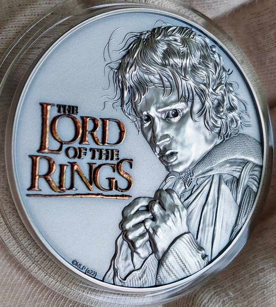 2022 Cook Islands 10$ Lord of the Rings Frodo 2oz - 13954085955 ...