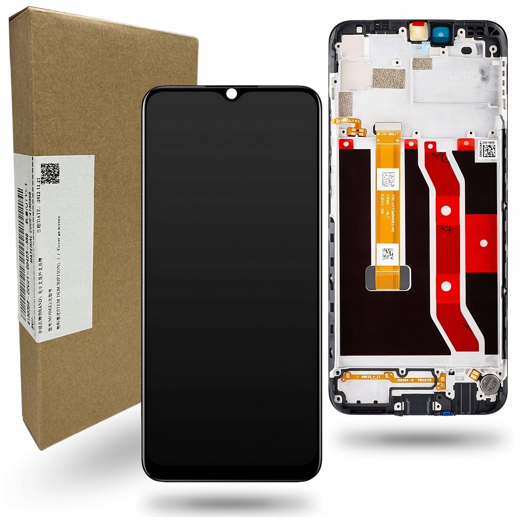 Realme Narzo 20 Wyświetlacz Oryginalny Service Pack LCD RMX2193 Ekran ...