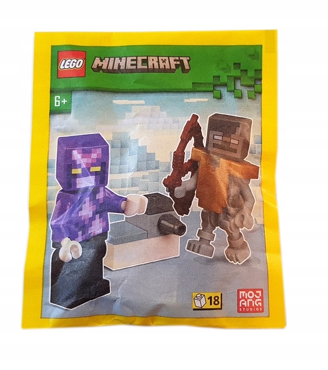 LEGO Minecraft Minifigure Polybag- Stray, Crystal Knight and Shooter ...
