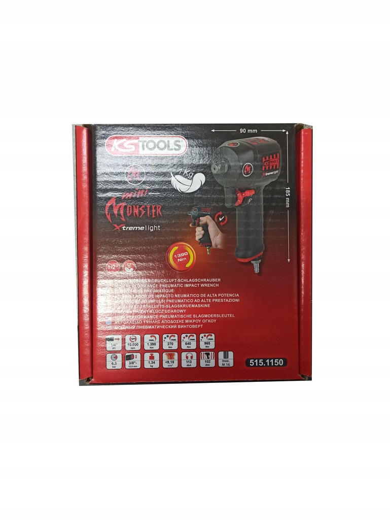 KS Tools 515.1150 Pneumatyczny klucz udarowy 1.390 - 11563676961 ... KS Tools 515.1150 Pneumatyczny klucz udarowy 1.390 - 11563676961 ...