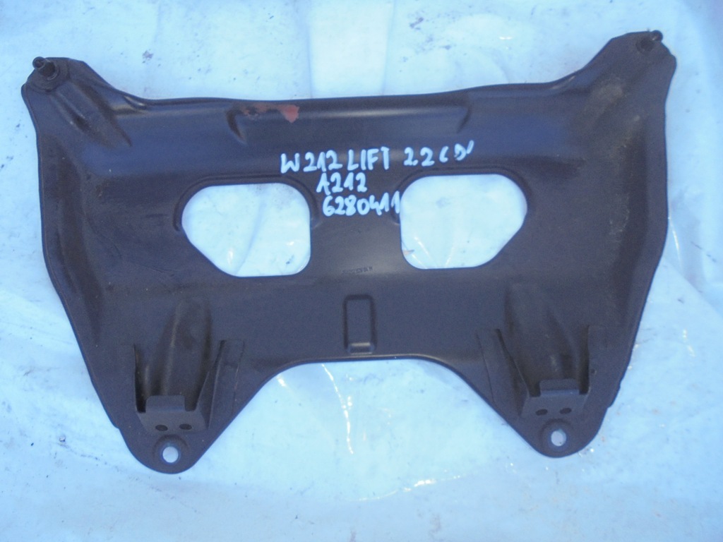 Osłona płyta MERCEDES W212 LIFT 2.2CDI A2126280411 - 7190283751 ...