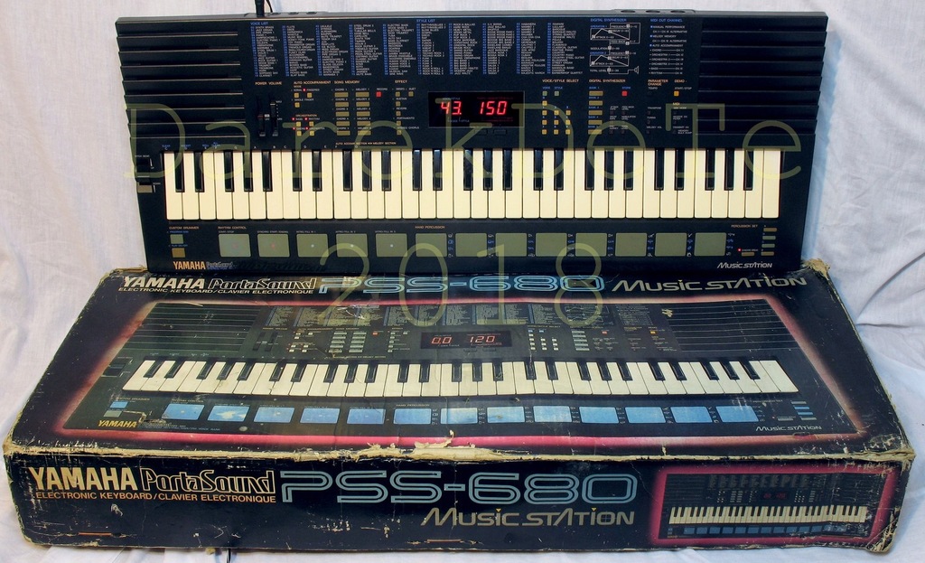 Yamaha PSS 680 (box) - 7695287356 - oficjalne archiwum Allegro