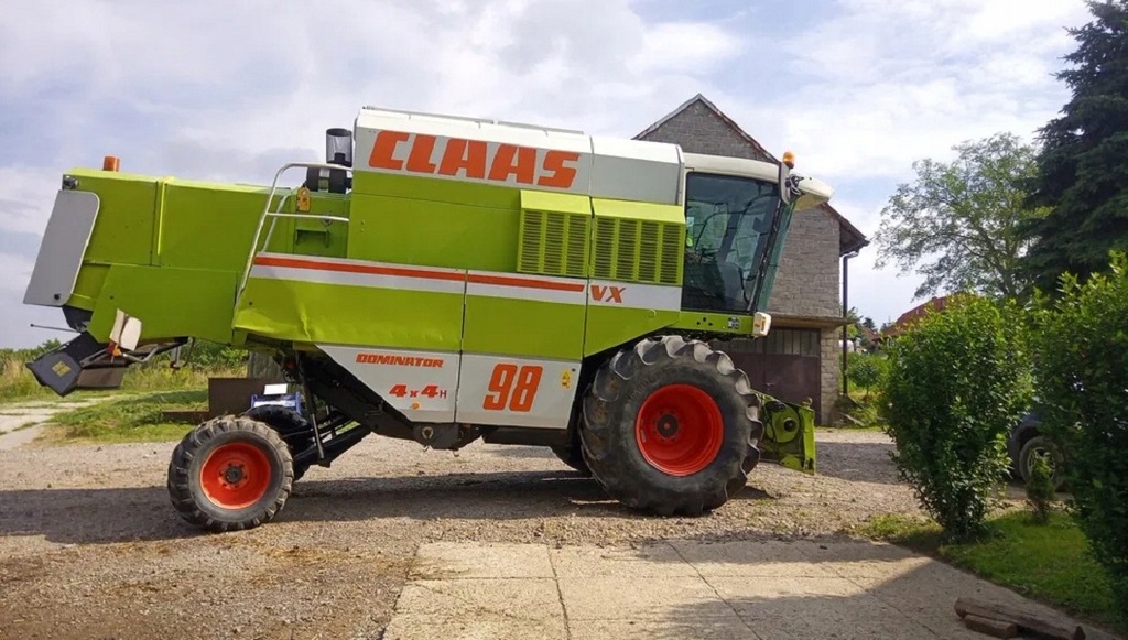 Claas Dominator 98 VX 4x4 H kombajn - 11807636917 - oficjalne archiwum ...