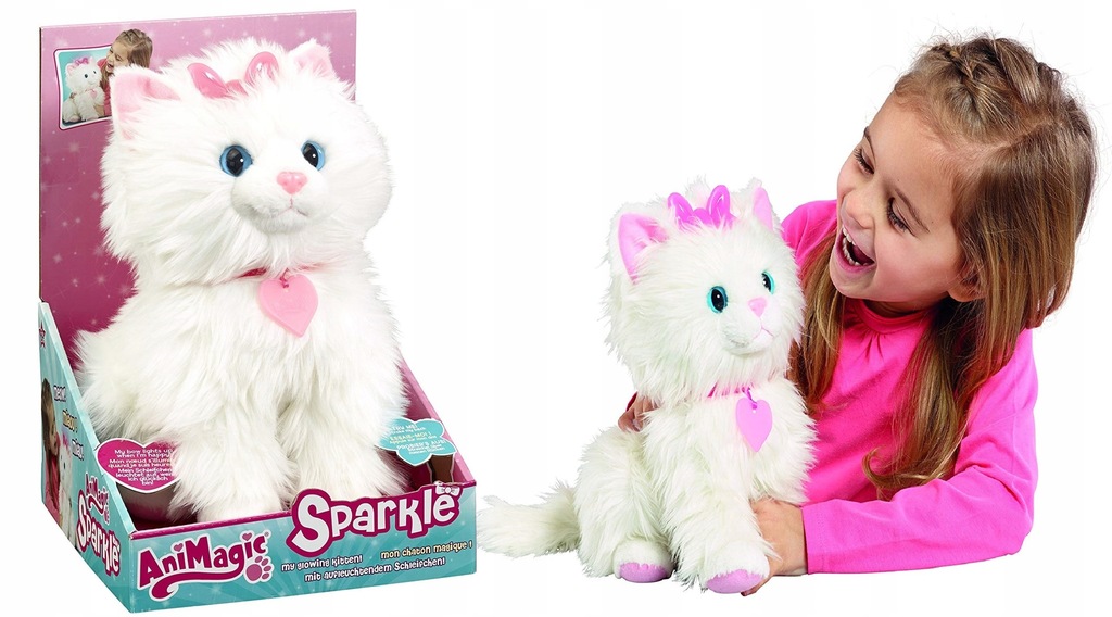 Animagic Interaktywny Kot Kotek Sparkle Lili - 8746970569 - oficjalne ...