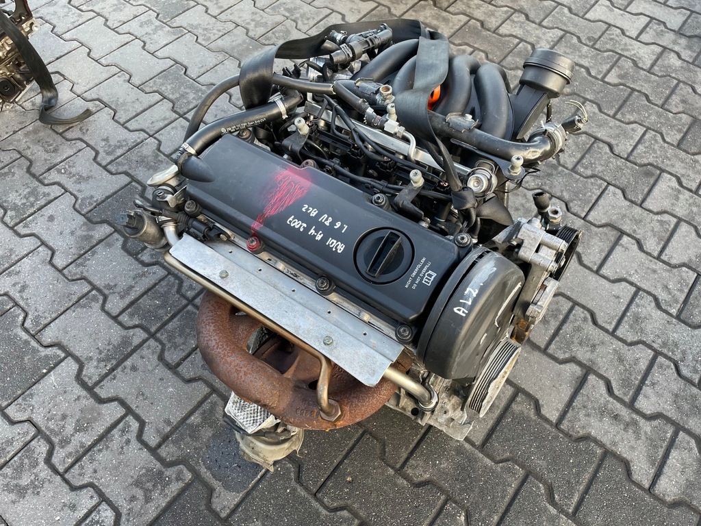 SILNIK KOMPLETNY 1.6 8V ALZ AUDI A4 B6 2007 - 13497328976 - oficjalne ...