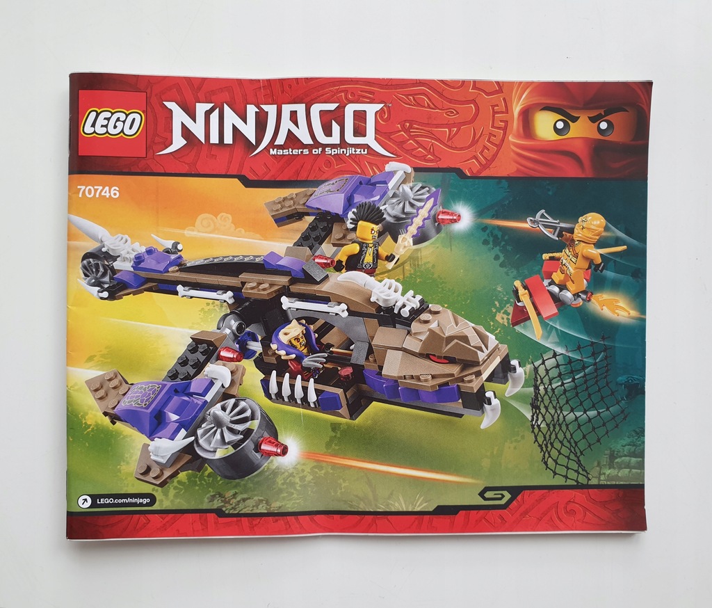 Instrukcja Lego Ninjago 70746 Condrai Copter Atack - 12084817957 ...