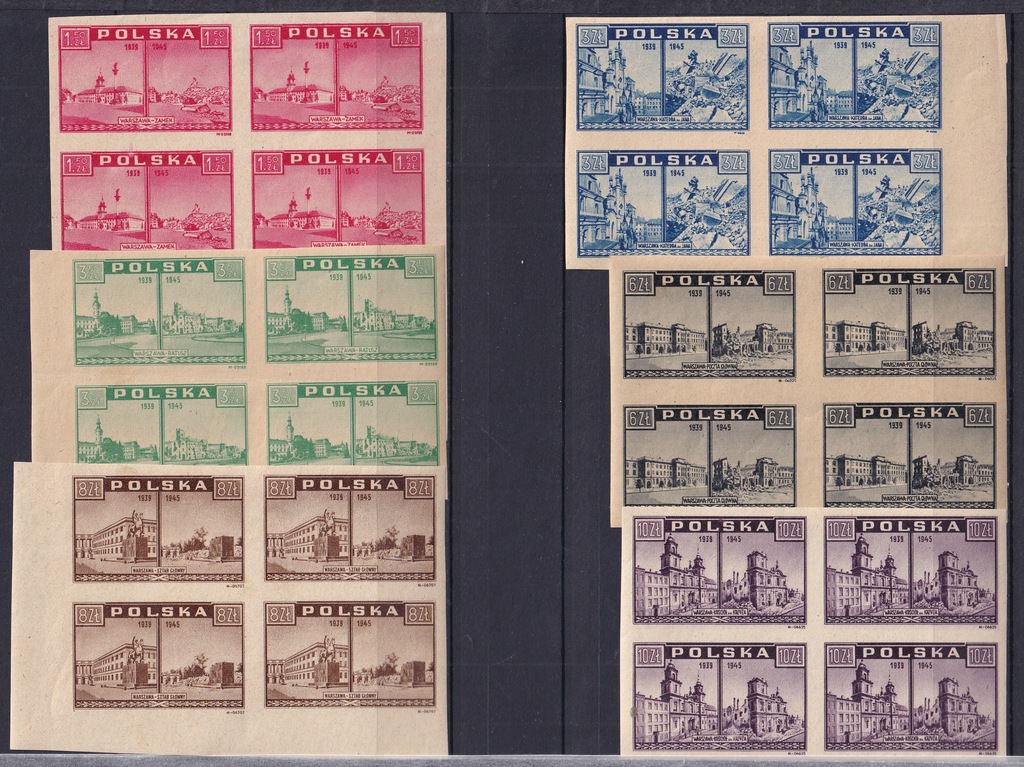 Czwórki Fi 380-385, 1945r., gw. Walocha PZF, A8490 - 14489076200 ...