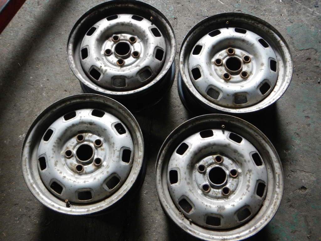 FELGA FELGI STALOWE VW T4 15" 5X112 6J ET44 - 13545178593 - oficjalne ...