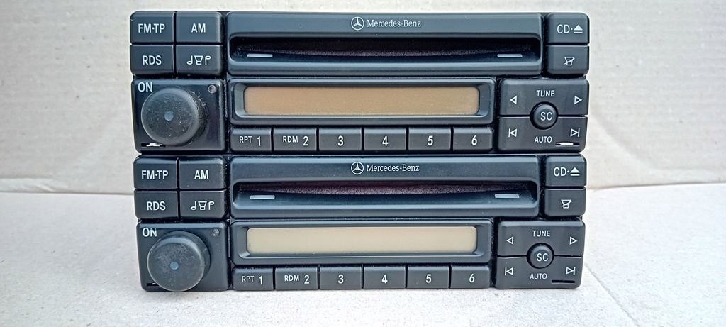 RADIO MERCEDES MF2297 1-DIN R129 R170 W140 W124 W168 W463 W116 ...