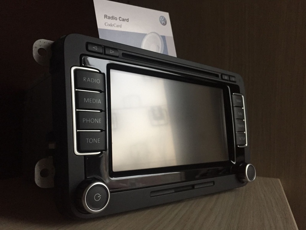NAWIGACJA RADIO VW RNS 510 LED ORYGINALNA - 8695744848 - oficjalne archiwum Allegro