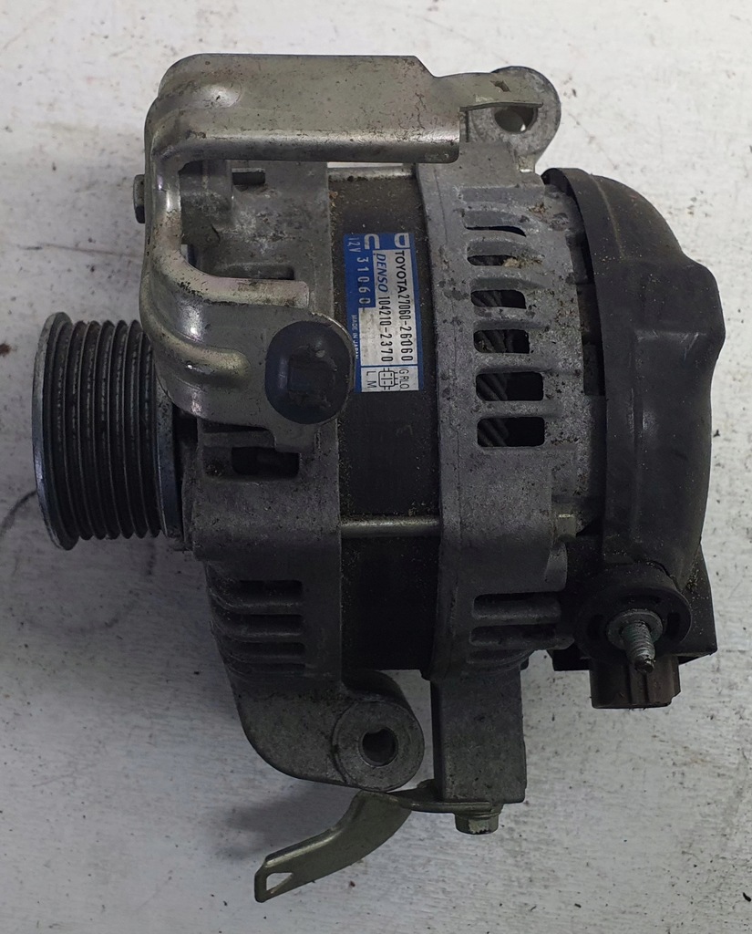 Alternator TOYOTA RAV IV 2.2 D4D D-CAT 27060-26060 - 12989691348 ...